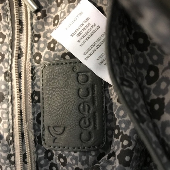 Cesca | Bags | Cesca Tan And Brown Shoulder Bag | Poshmark